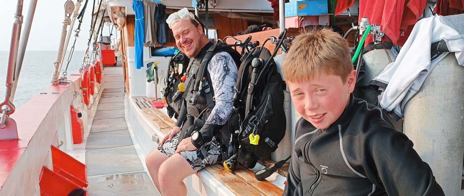 Liveaboard diving for families - Master Liveaboards
